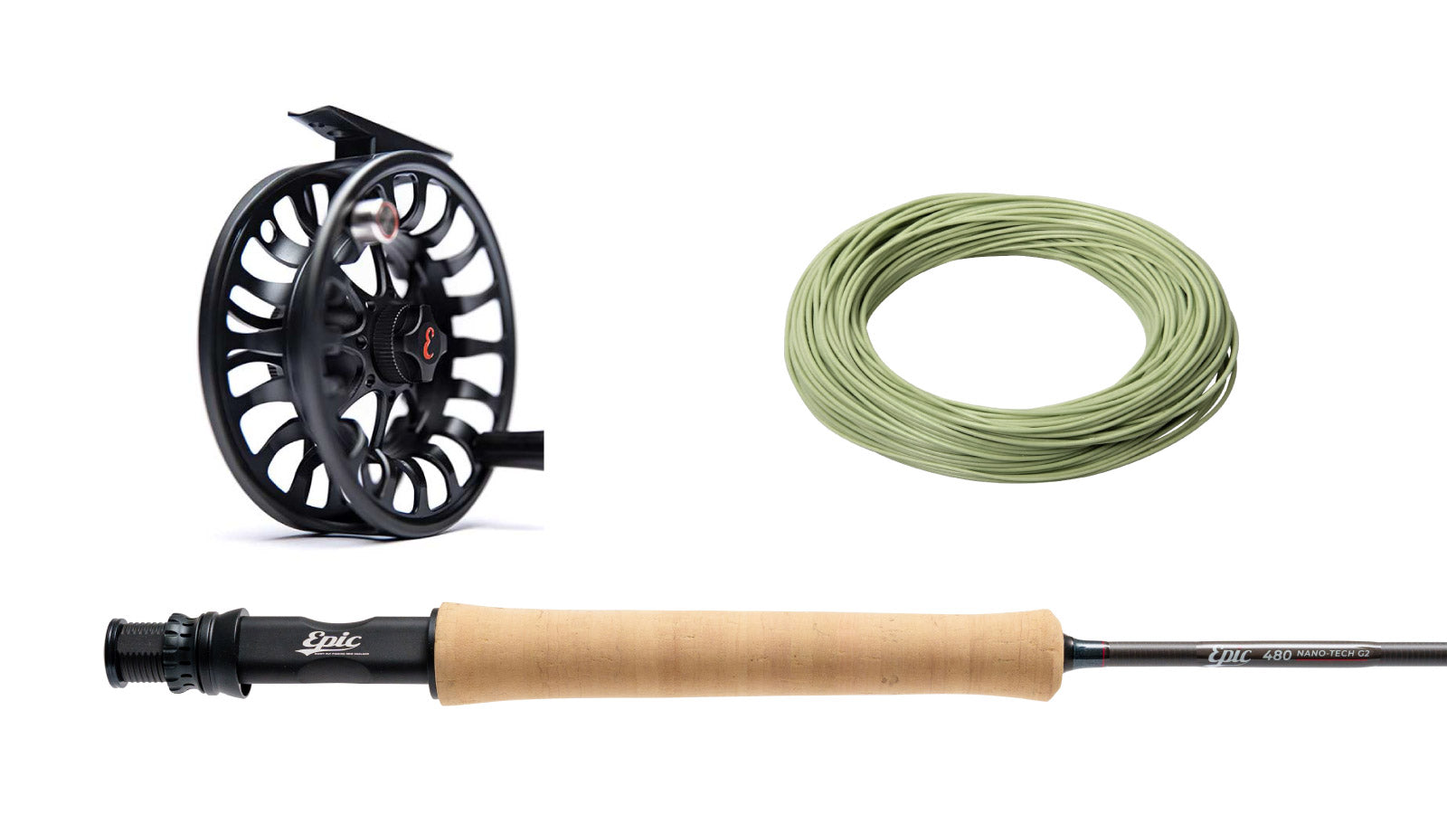 Epic Reference 480G 4wt Carbon Fiber Fly Rod & Reel Combo