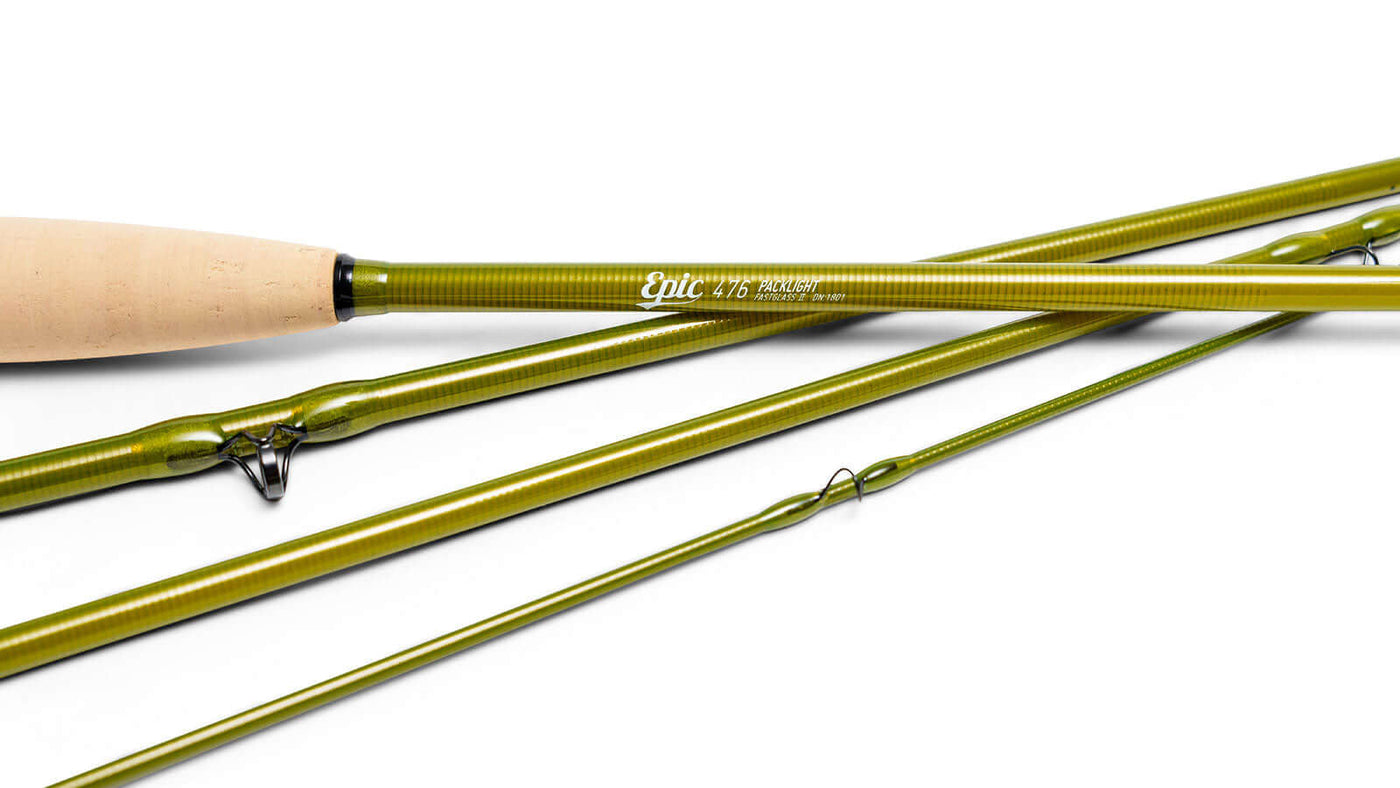 4wt Packlight FastGlass Fly Rod & Trutta Fly Reel Combo