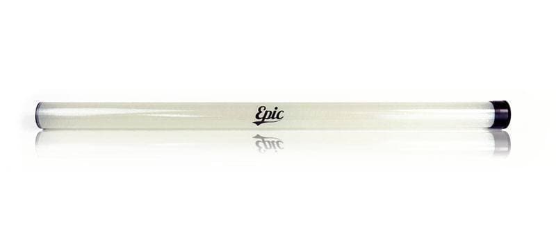 Epic Fiberglass Fly Rod Tube Natural Fiberglass